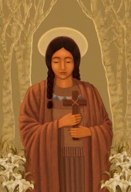Soon to be Canonized: Blessed Kateri Tekakwitha | AirMaria.com