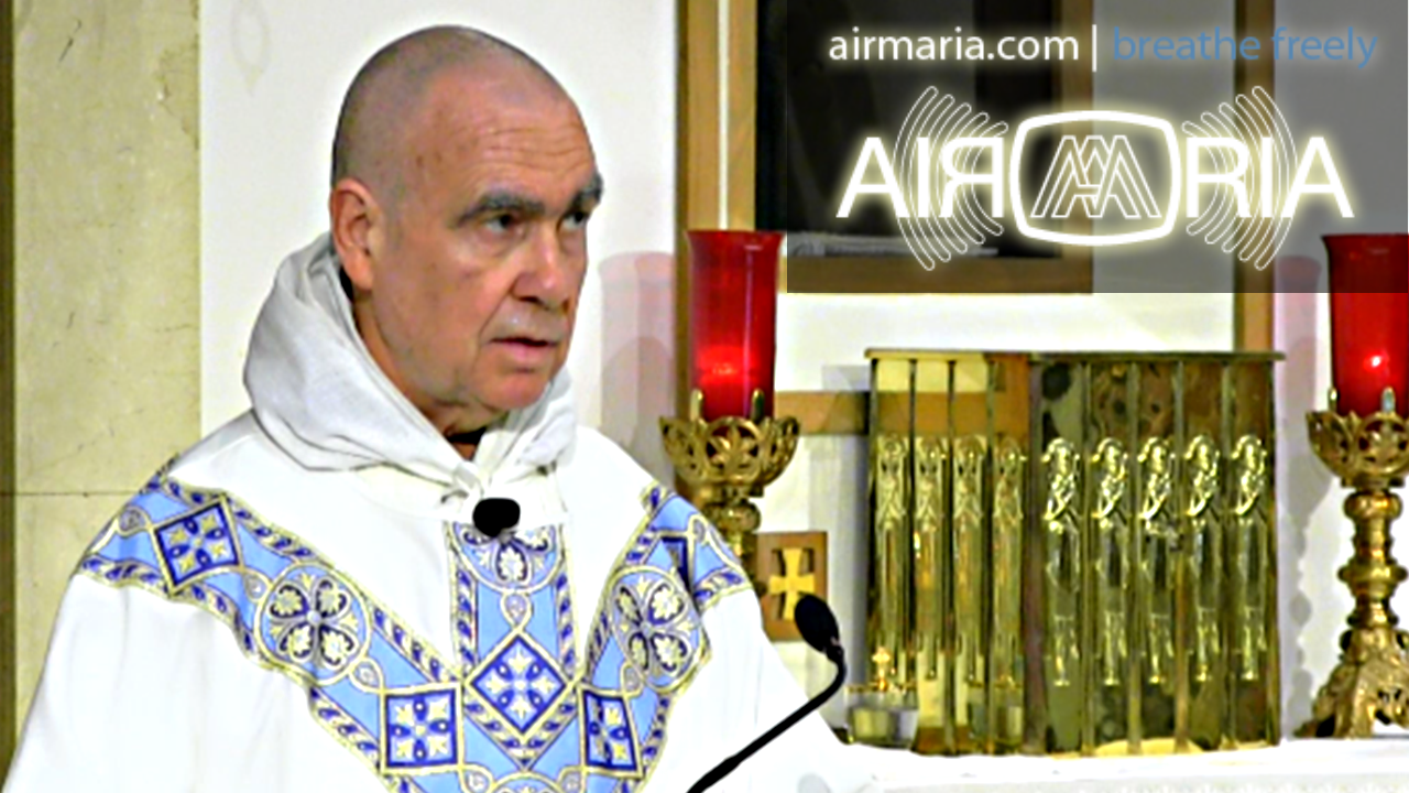 Jesus asleep in the boat | AirMaria.com