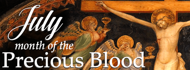 July is Dedicated to the Most Precious Blood | AirMaria.com